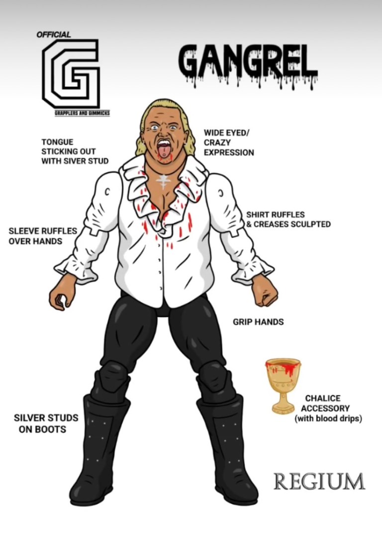 Gangrel Coming to Hasttel Toys’ Regium 6-Inch Figure Line – Wrestling ...