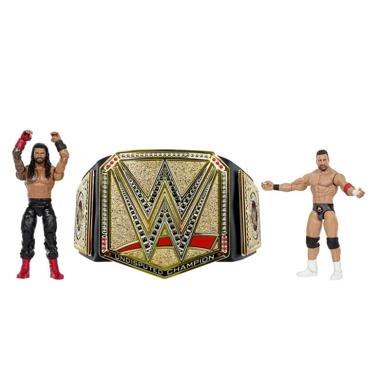 Photos: Roman Reigns vs. LA Knight WWE Main Event Championship Rivals ...