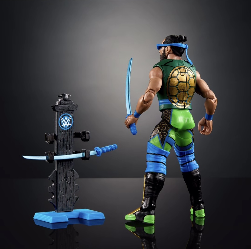 Images: WWE x Teenage Mutant Ninja Turtles Cody Rhodes, Seth Rollins ...