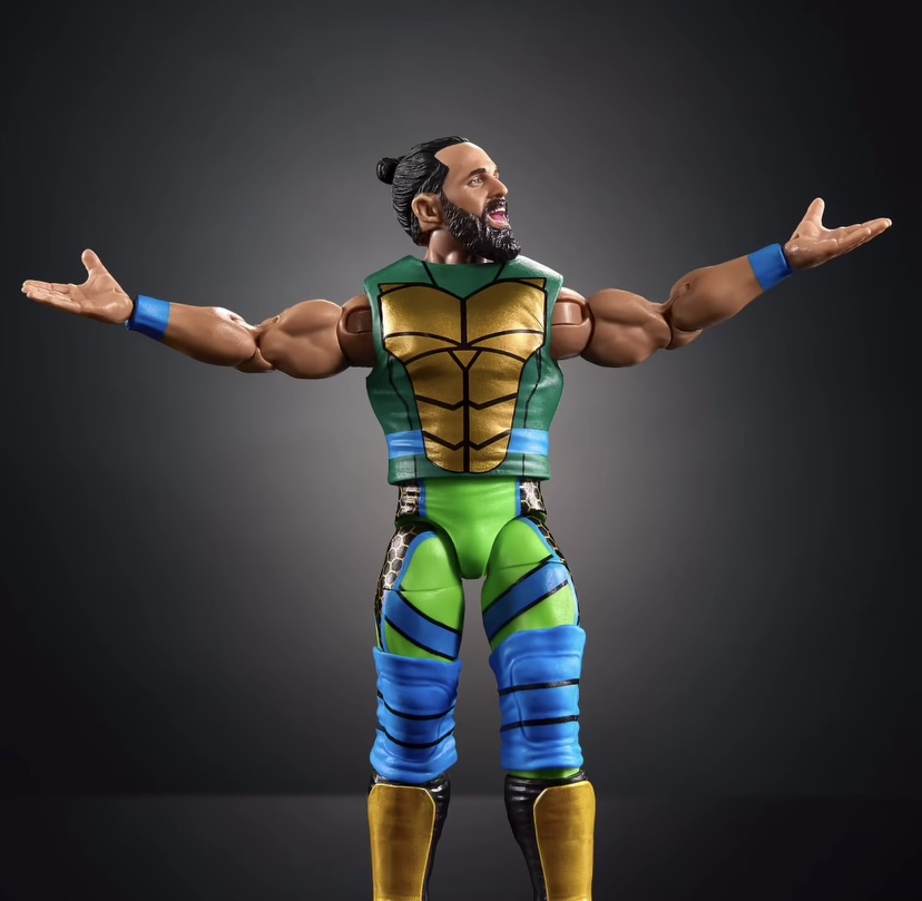 Images: WWE x Teenage Mutant Ninja Turtles Cody Rhodes, Seth Rollins ...