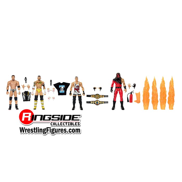 Photos: WWE Elite Defining Moments CM Punk, RVD, Kane & LA Knight ...