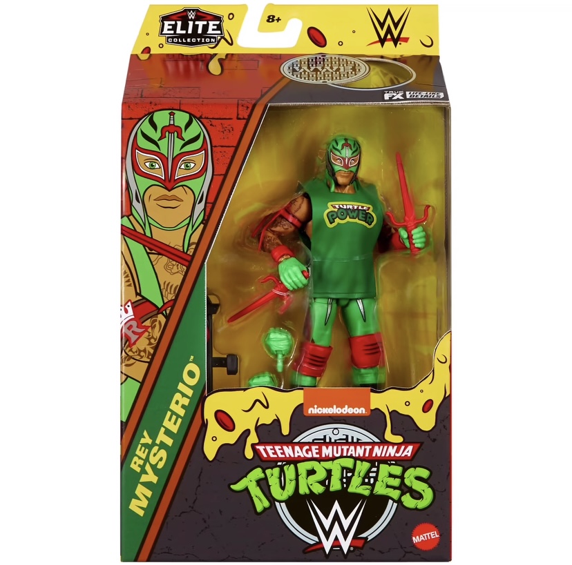 Images: WWE x Teenage Mutant Ninja Turtles Cody Rhodes, Seth Rollins ...