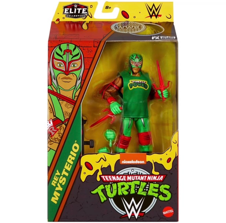 Images: WWE x Teenage Mutant Ninja Turtles Cody Rhodes, Seth Rollins ...