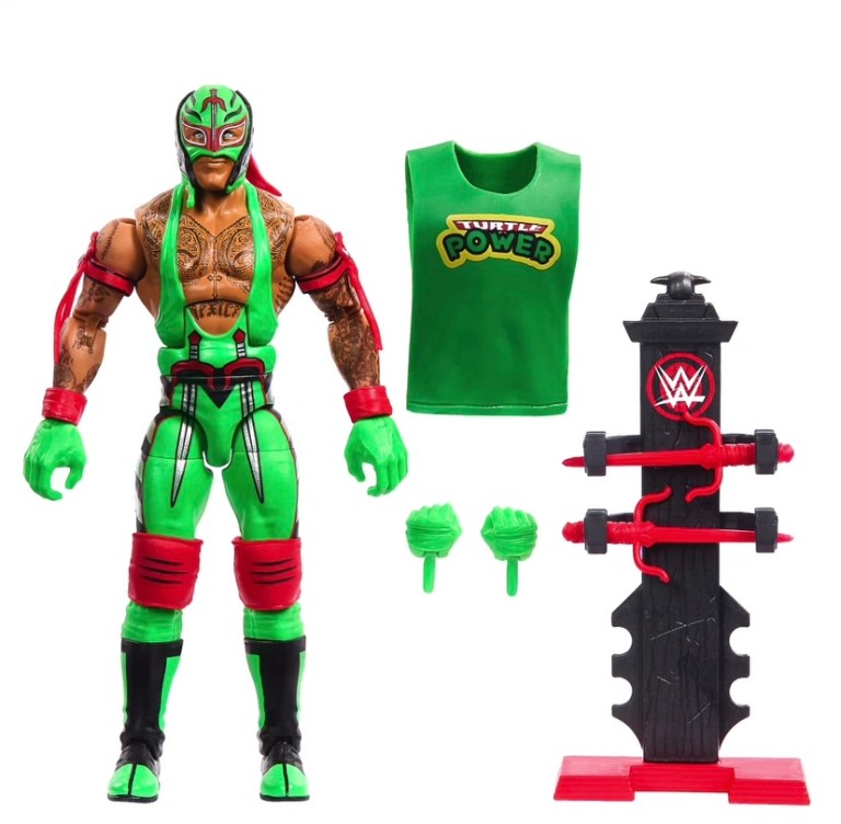 Images: WWE x Teenage Mutant Ninja Turtles Cody Rhodes, Seth Rollins ...