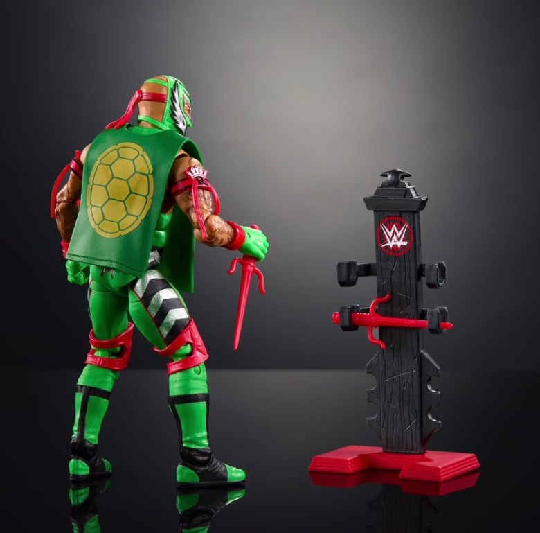 Images: WWE x Teenage Mutant Ninja Turtles Cody Rhodes, Seth Rollins ...