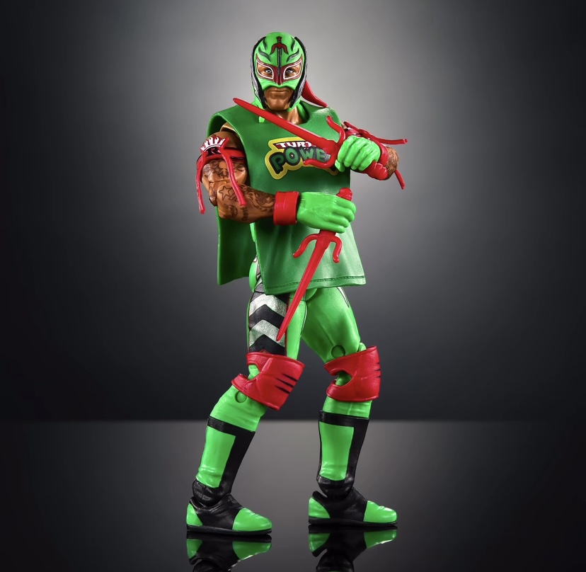 Images: WWE x Teenage Mutant Ninja Turtles Cody Rhodes, Seth Rollins ...