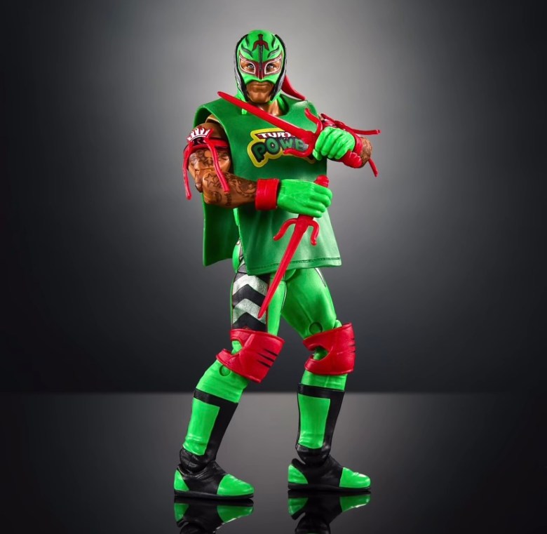 Images: WWE x Teenage Mutant Ninja Turtles Cody Rhodes, Seth Rollins ...