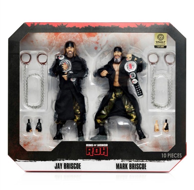 The Briscoes AEW ROH Pre-Order LIVE on Jazwares Vault – Wrestling ...