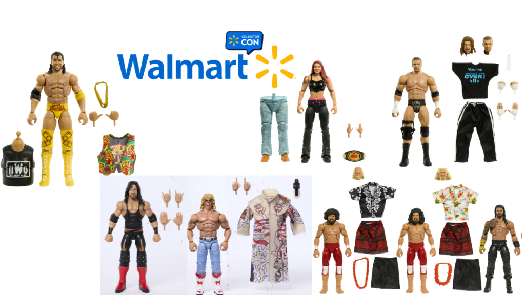 Walmart Collector Con Sneak Peek: WWE Monday Night War, Triple H ...