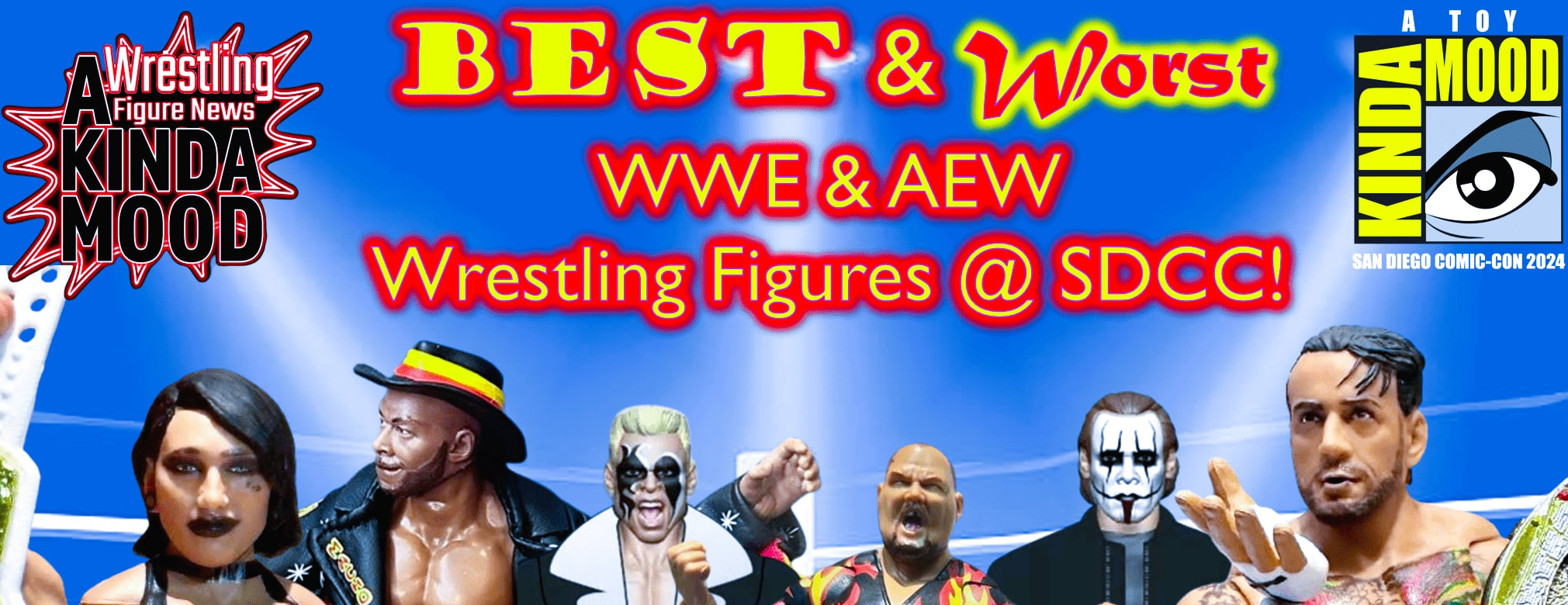 Comic-Con 2024: Best & Worst WWE & AEW Reveals – Wrestling Figure News