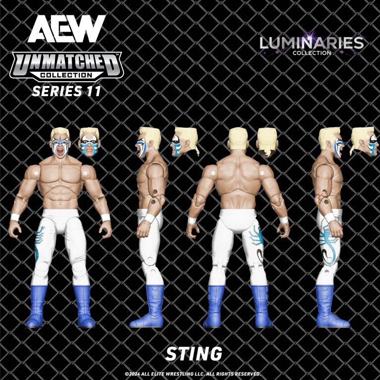 Sting AEW Unmatched 11 Change Announced – Wrestling Figure News