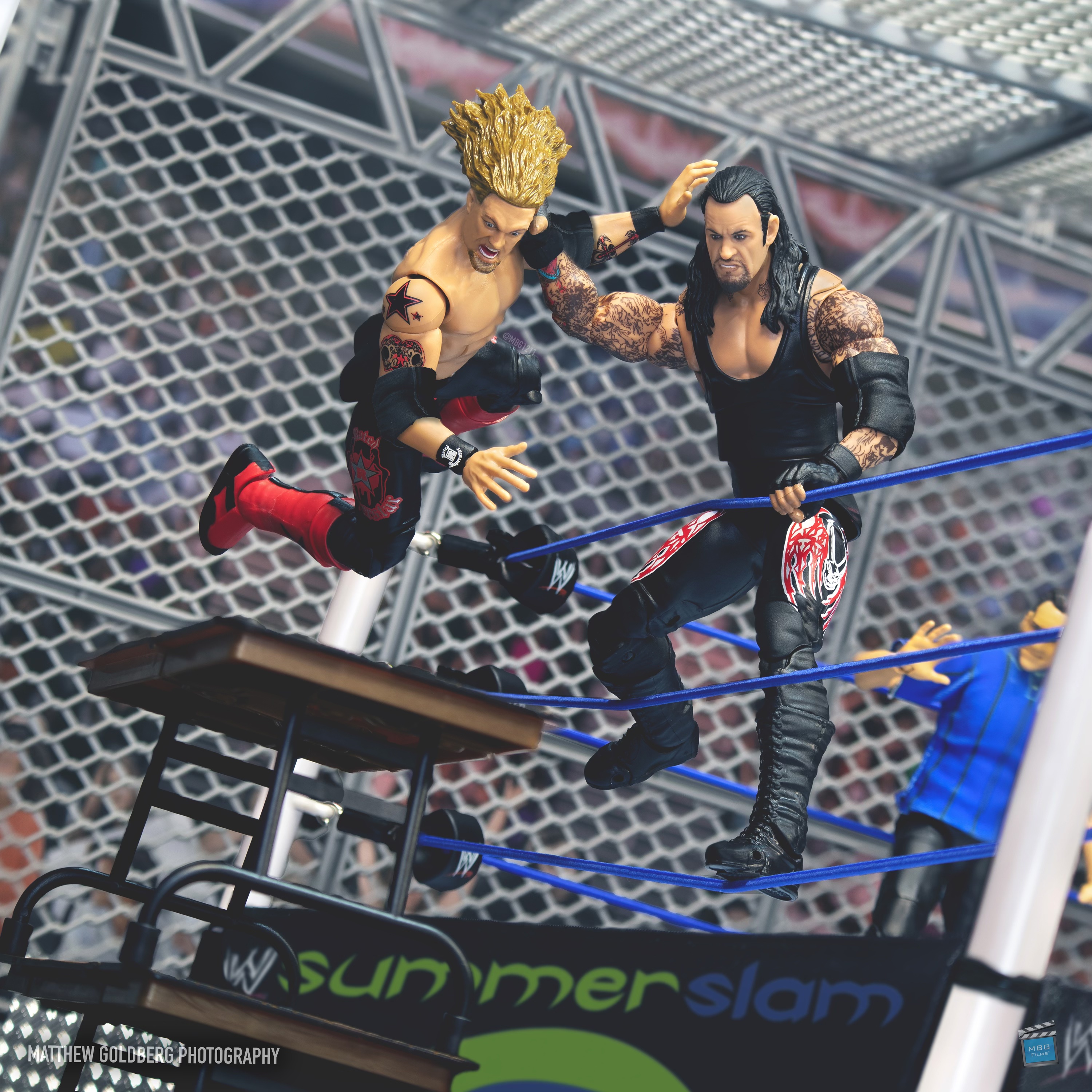 Undertaker Chokeslams Edge Through Tables at SummerSlam 2008 … in ...