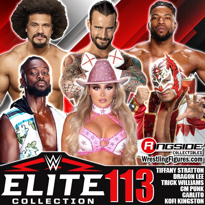 Ringside Pre-Order Alert: WWE Elite 113, 114; Rhea Ripley & Ring; From the Vault 4; & More ...