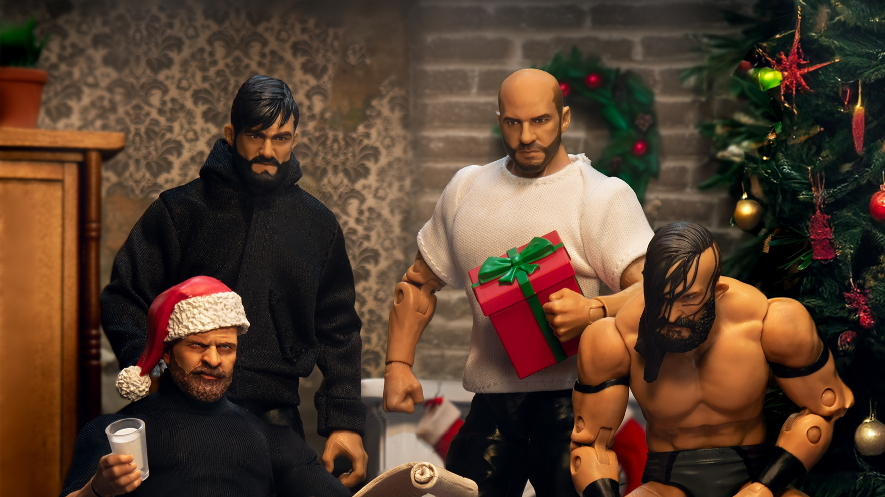 The Death Riders Try to Ruin Christmas in Figure Photography ...