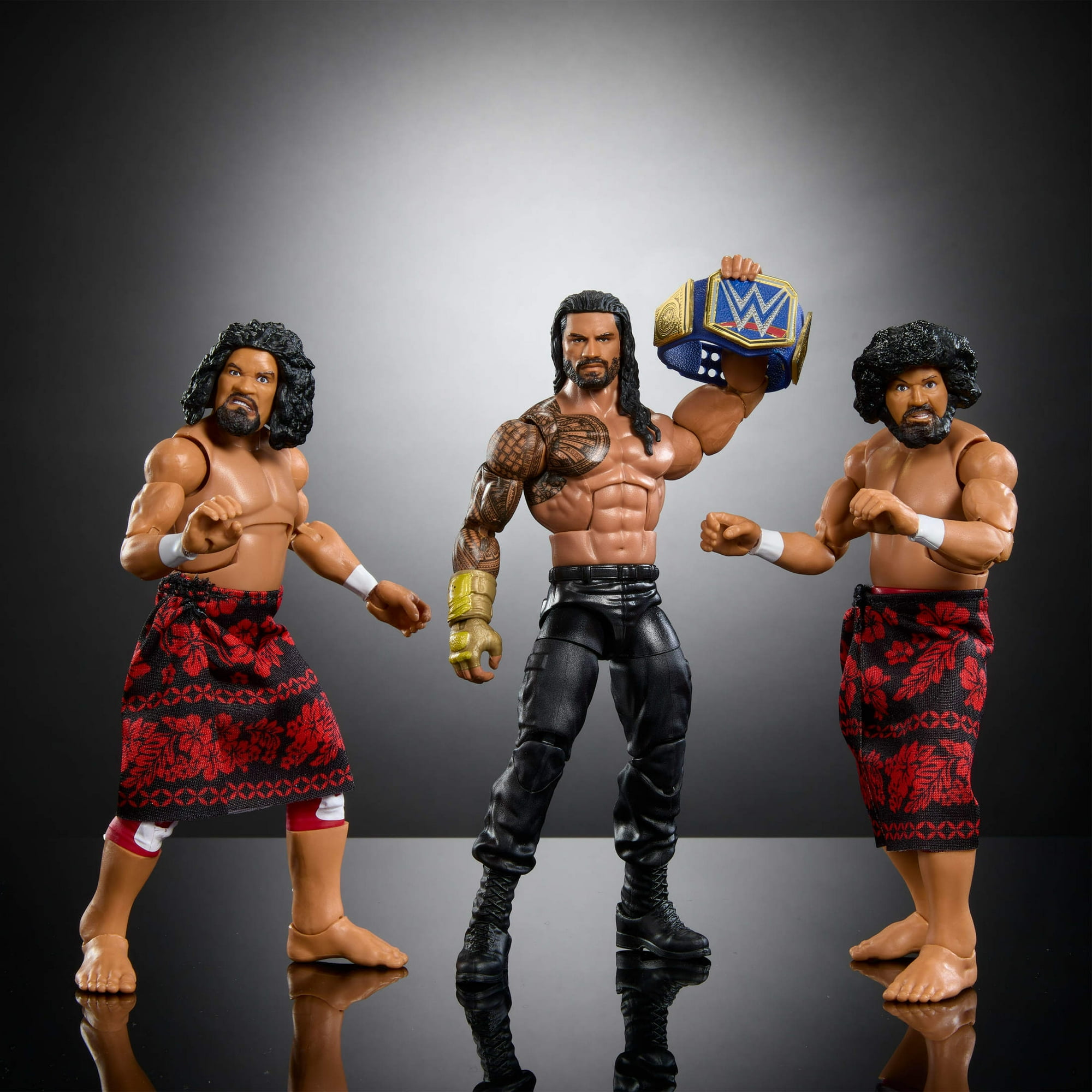WWE Elite 3-Packs Now Quarterly at Walmart & Smyths; Samoan Dynasty ...