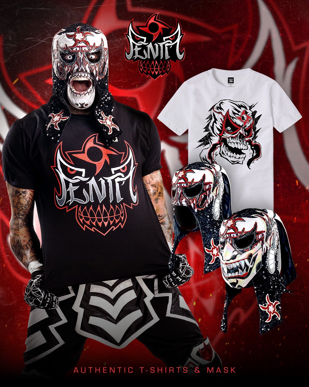 Penta Masks, Shirts Hit WWE Shop Ahead of Raw Debut – Wrestling Figure News