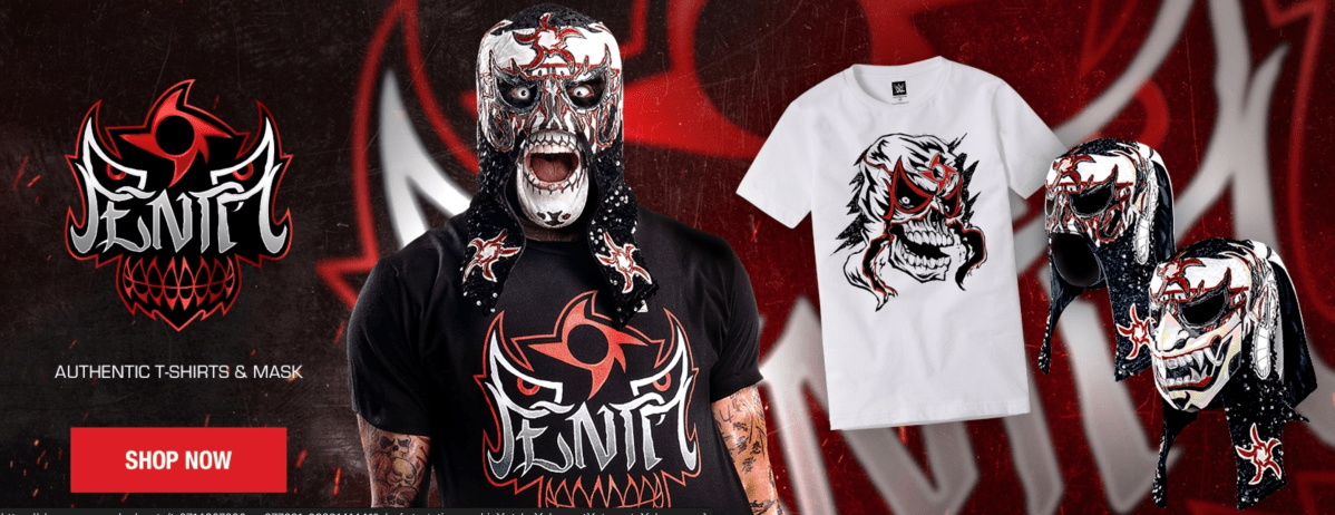 Penta Masks, Shirts Hit WWE Shop Ahead of Raw Debut – Wrestling Figure News