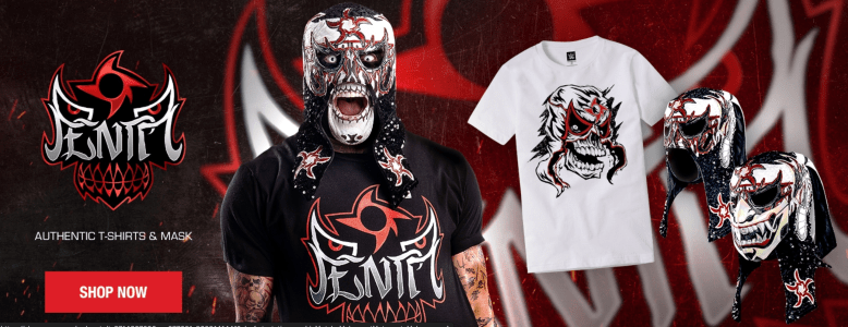 Penta Masks, Shirts Hit WWE Shop Ahead of Raw Debut – Wrestling Figure News