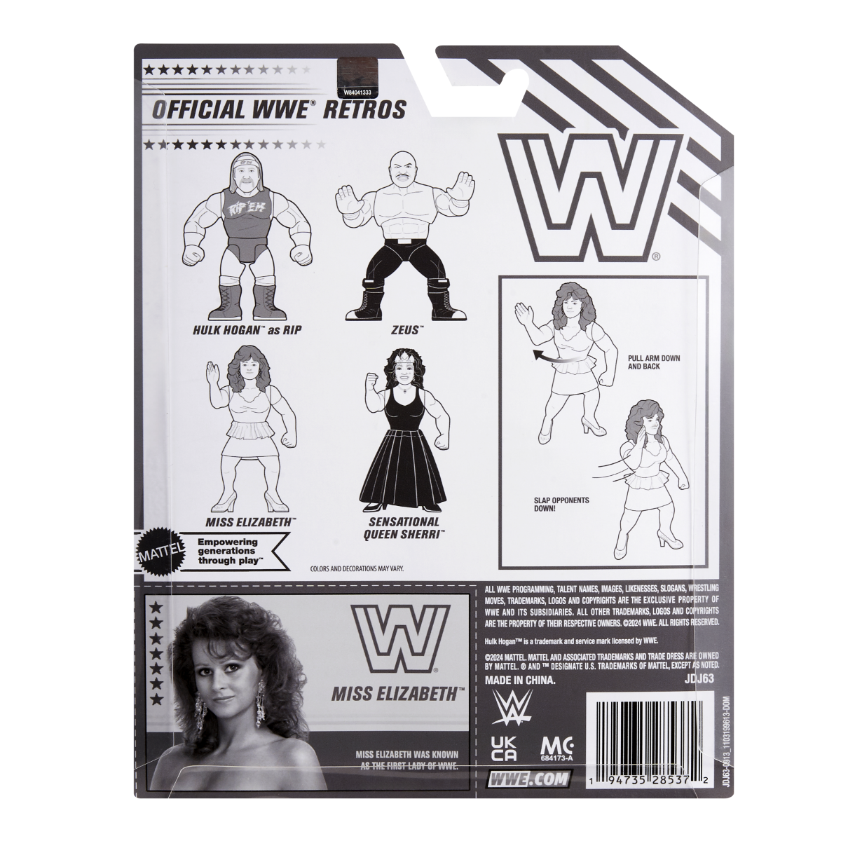 WWE Retros Sensational Sherri, Zeus, Miss Elizabeth & Hulk Hogan Coming ...