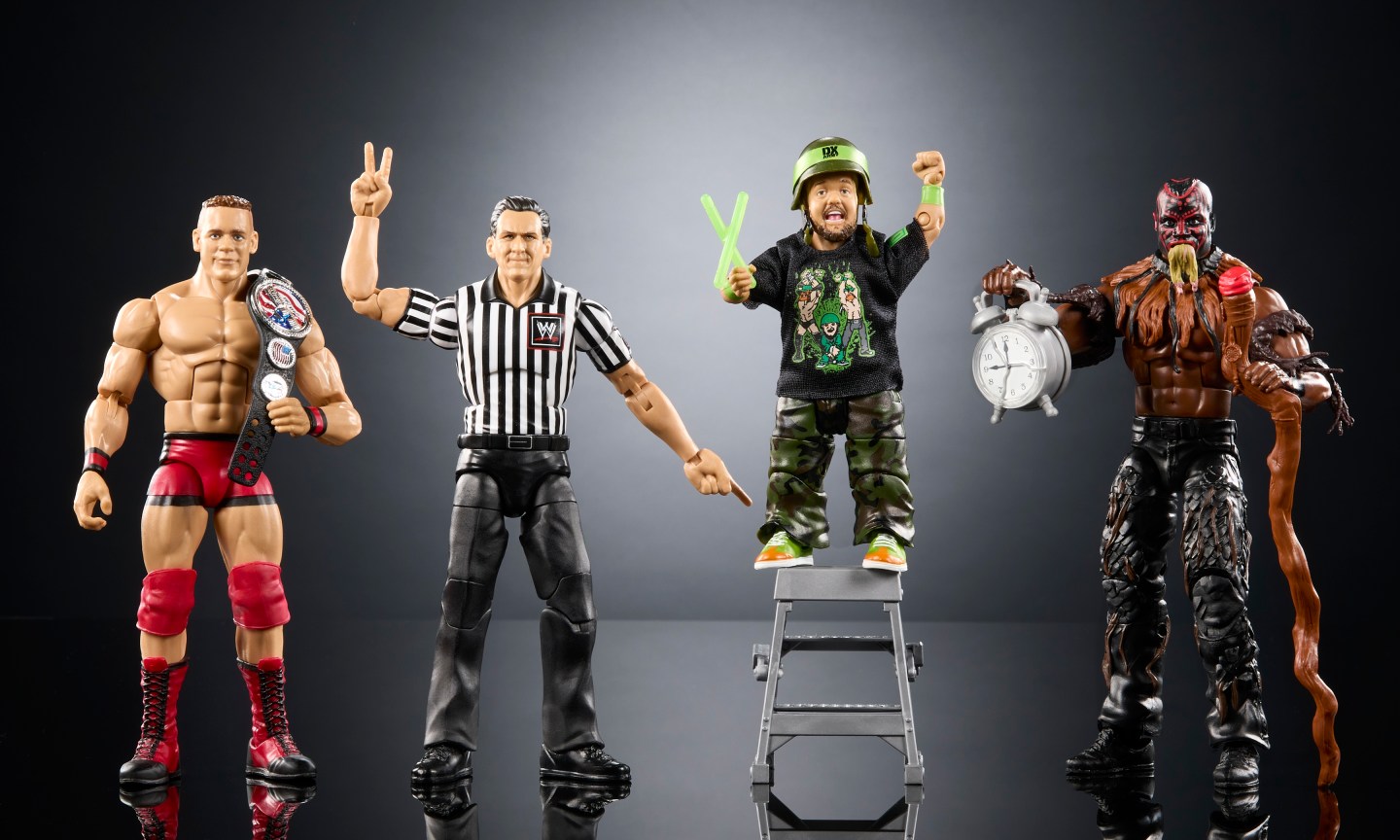 WWE Elite From the Vault Photos: John Cena, Hornswoggle, John Cone ...