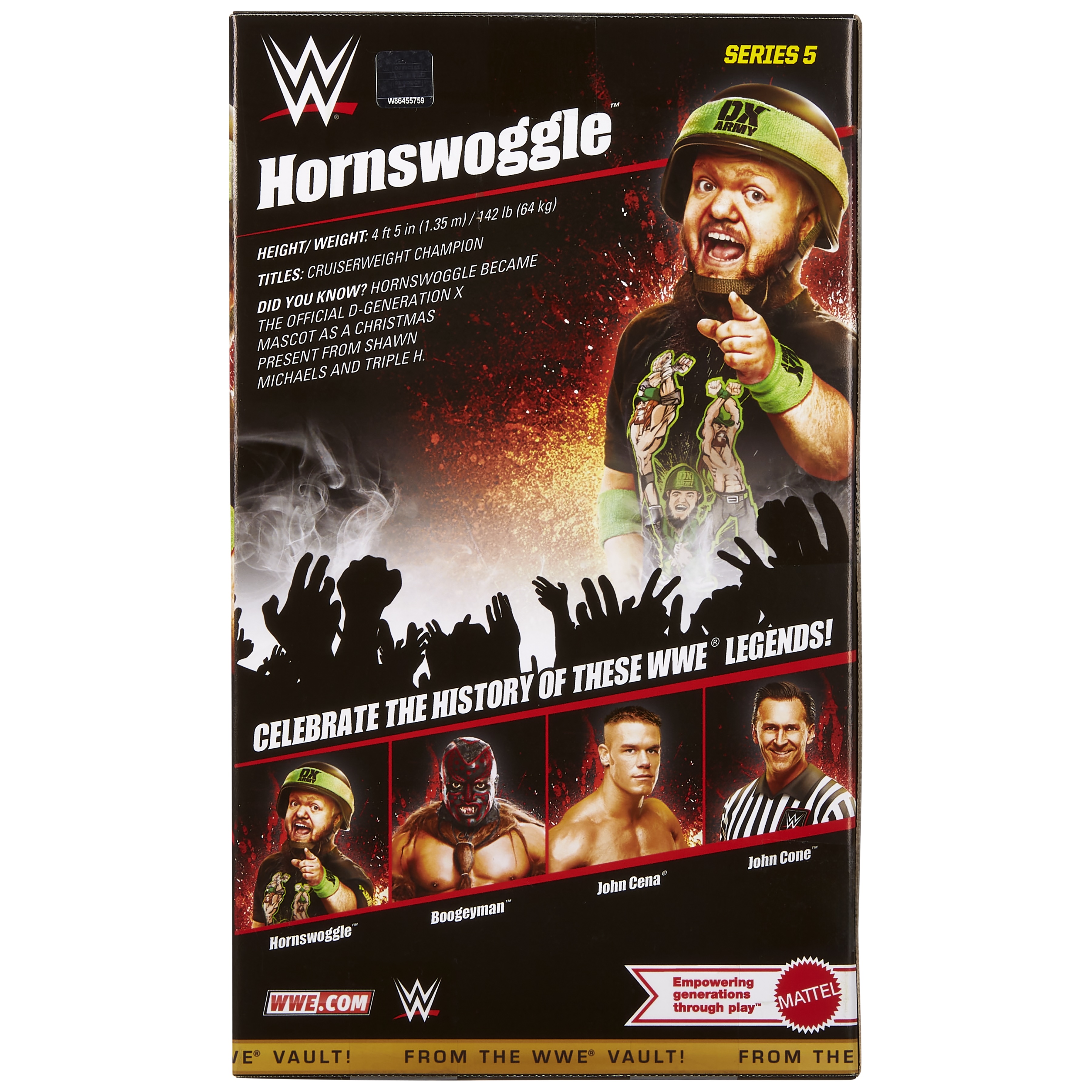 WWE Elite From the Vault Photos: John Cena, Hornswoggle, John Cone ...