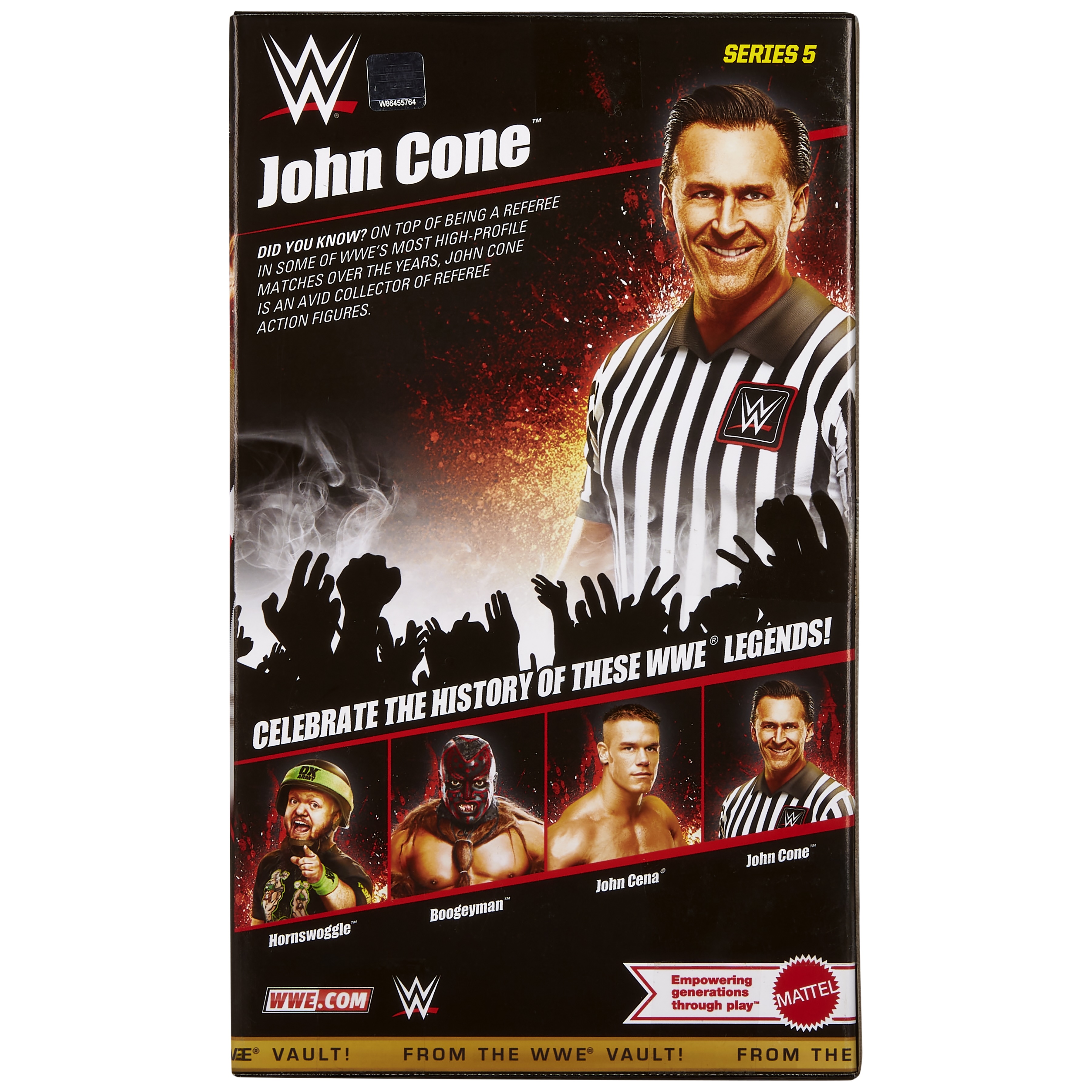 WWE Elite From the Vault Photos: John Cena, Hornswoggle, John Cone ...