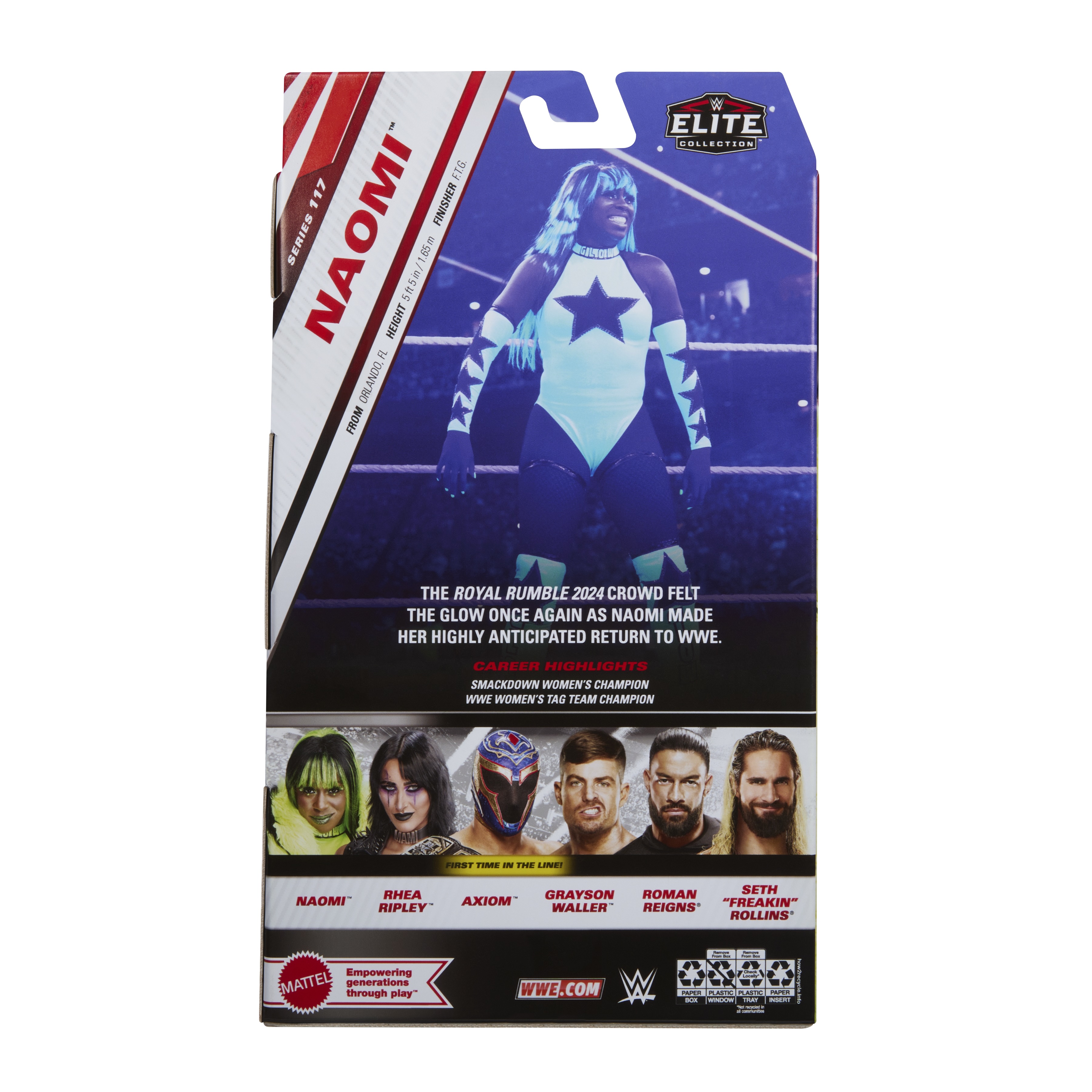 Photos: WWE Elite 117 w/ Roman Reigns, Grayson Waller, Axiom, Naomi ...