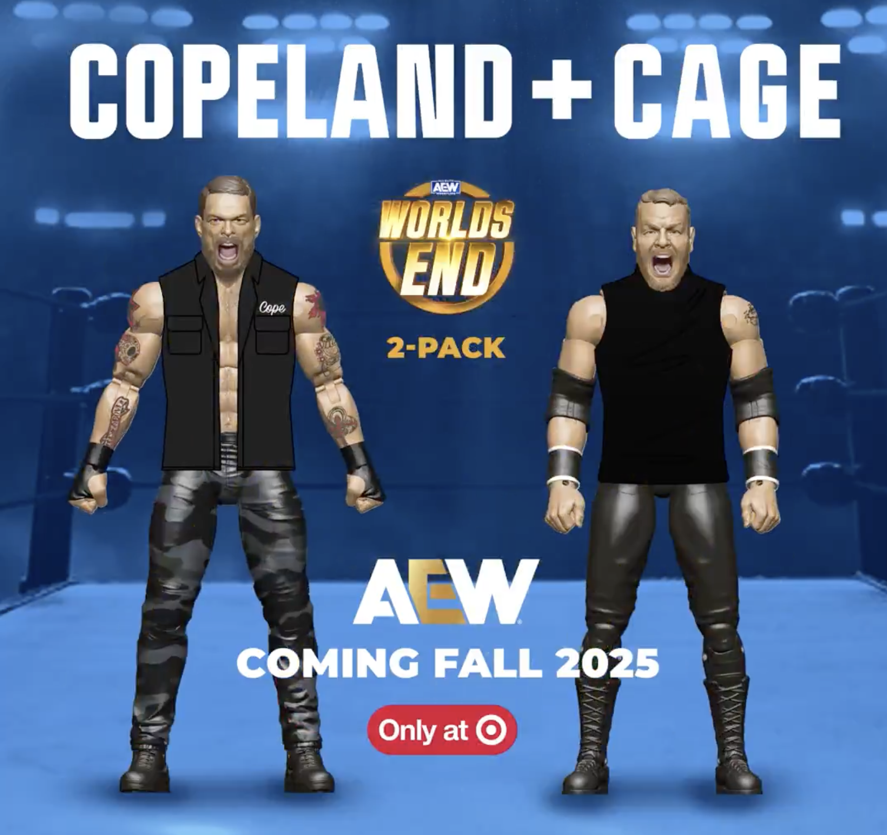 Adam Copeland vs. Christian AEW Worlds End 2-Pack Coming to Target ...