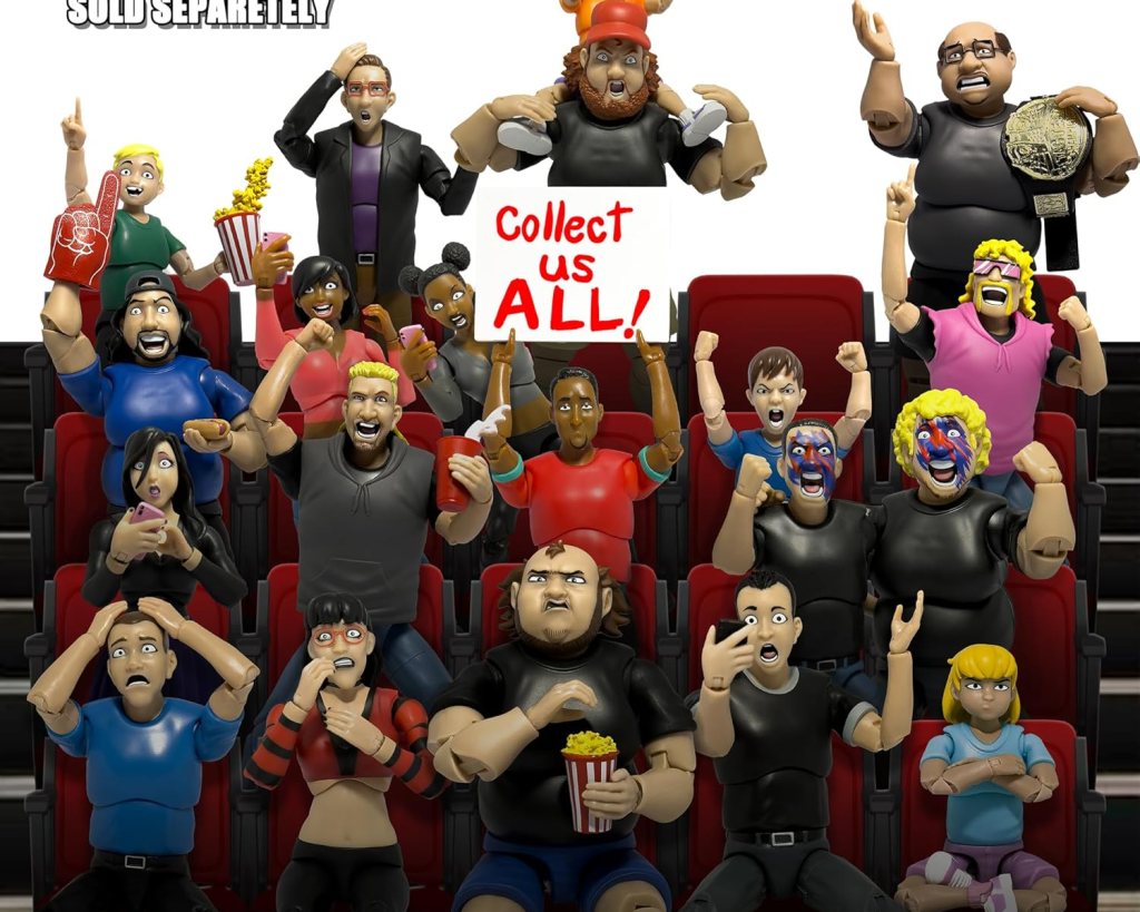 Crowd Action Figures, New Referee & Accessories Available Now on Amazon ...