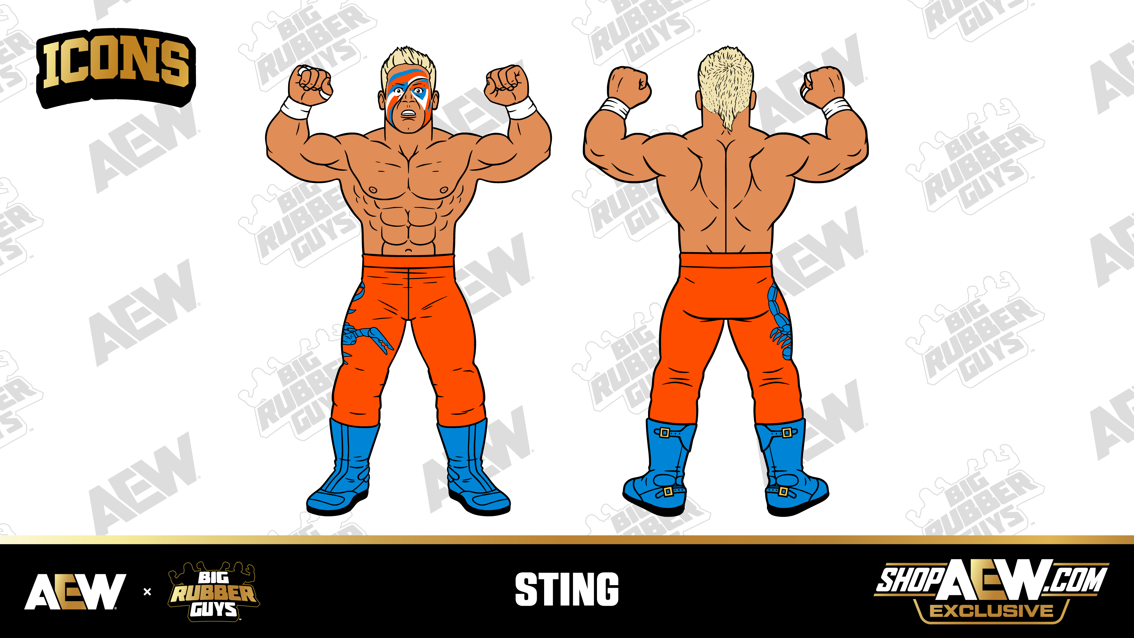 Pre-Order Alert: AEW Big Rubber Guys Series 1 Timeless Toni Storm ...