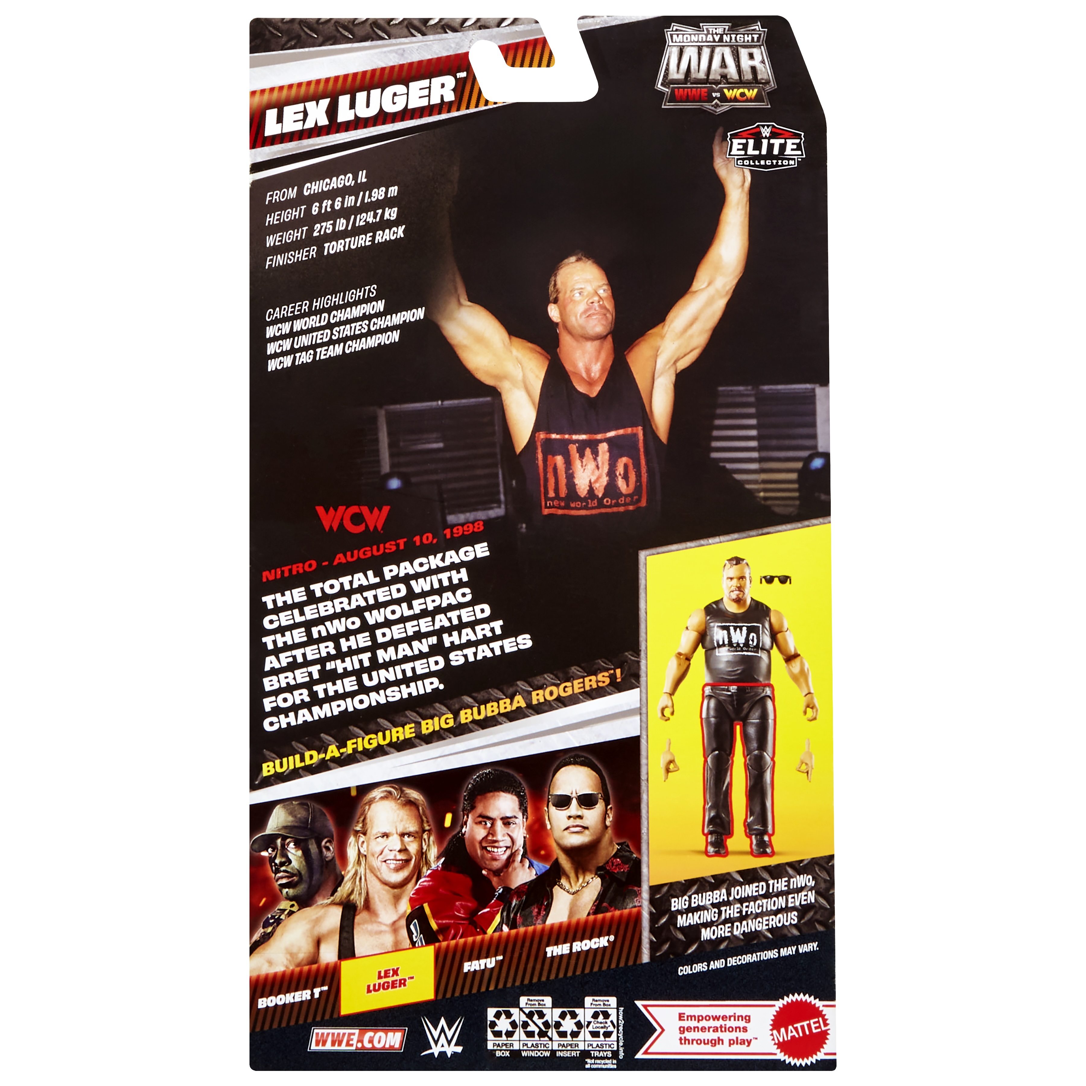 Photos: WWE Monday Night War Series 9: Booker T, Lex Luger, Fatu & The ...