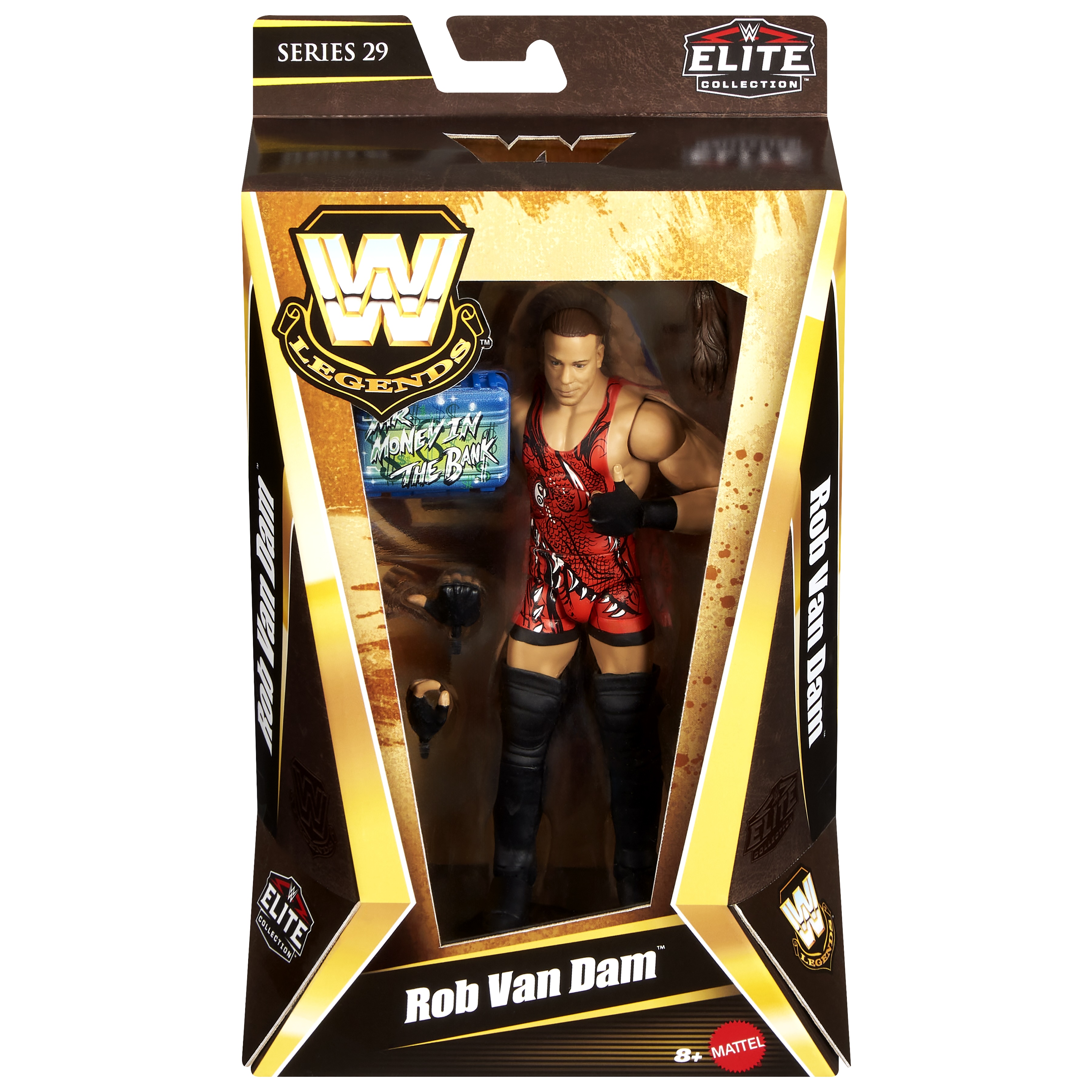 Photos: WWE Elite Legends 29: Rob Van Dam, British Bulldog, Curt Hennig ...