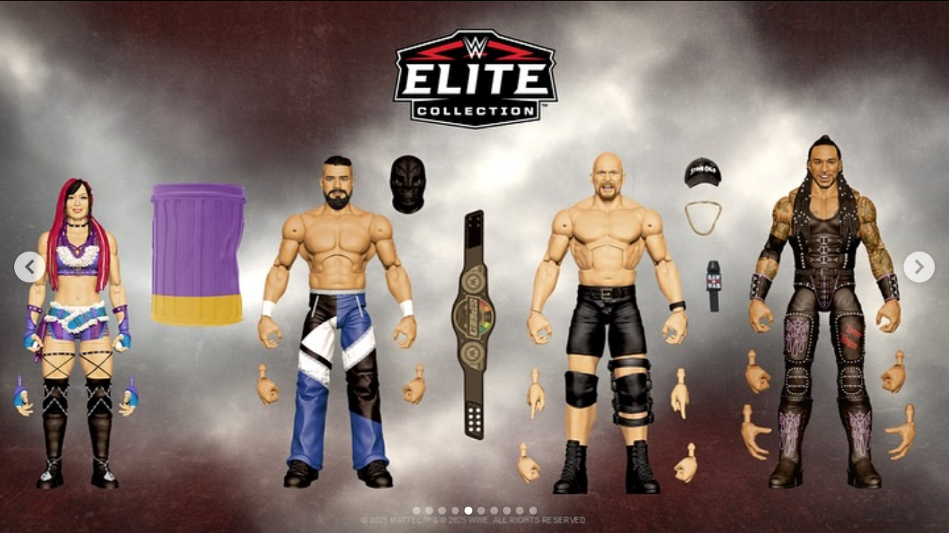 Comic-Con 2025: WWE Elite, Ultimate & Main Event Reveals ft. Penta ...