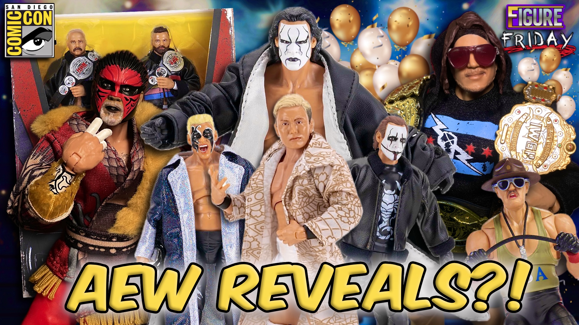 Watch! Figure Friday Recaps AEW All In Reveals, New Pickups and Nick ...