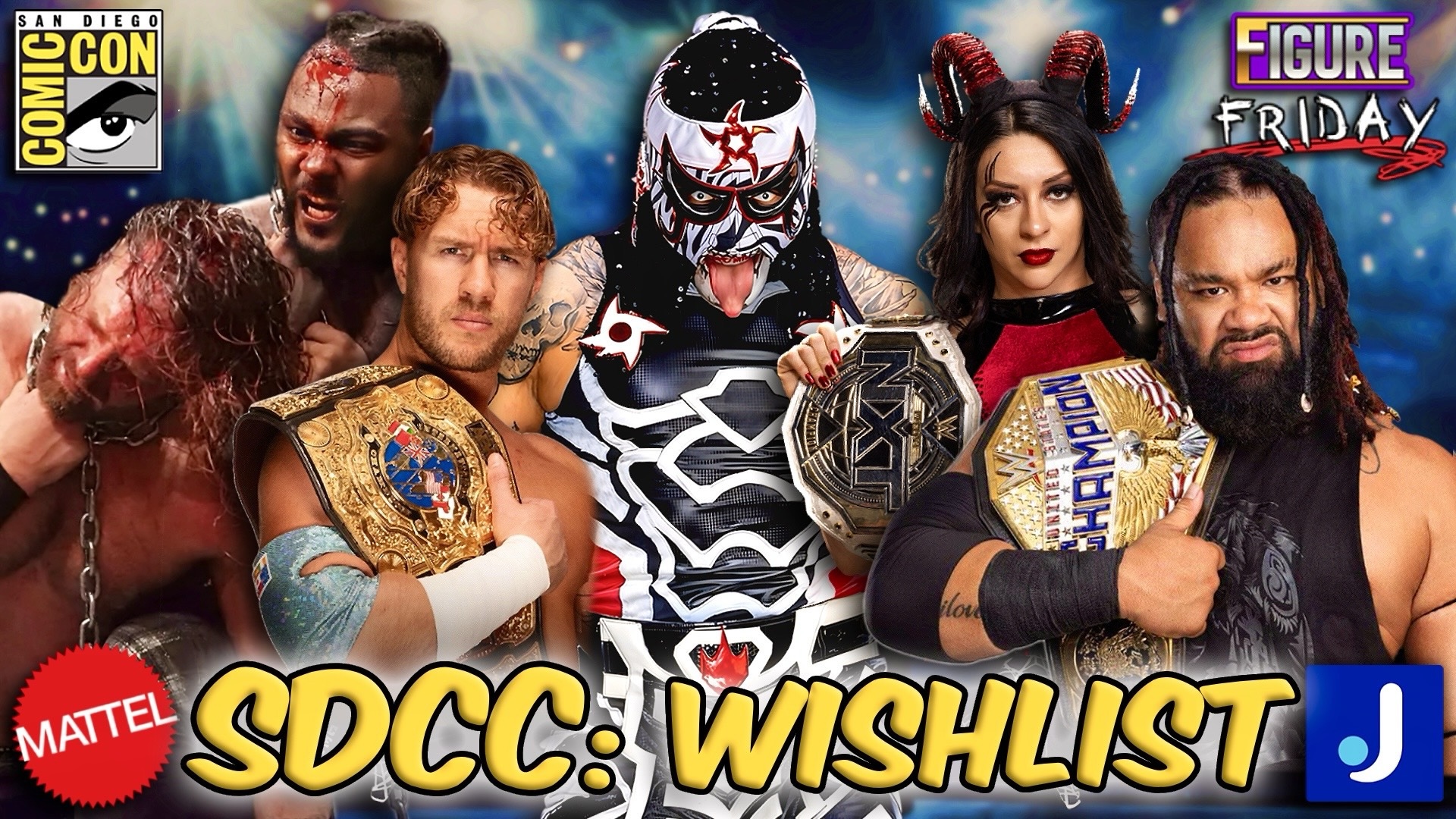 Watch! Figure Friday’s San Diego Comic-Con 2025 WWE & AEW Wish List ...