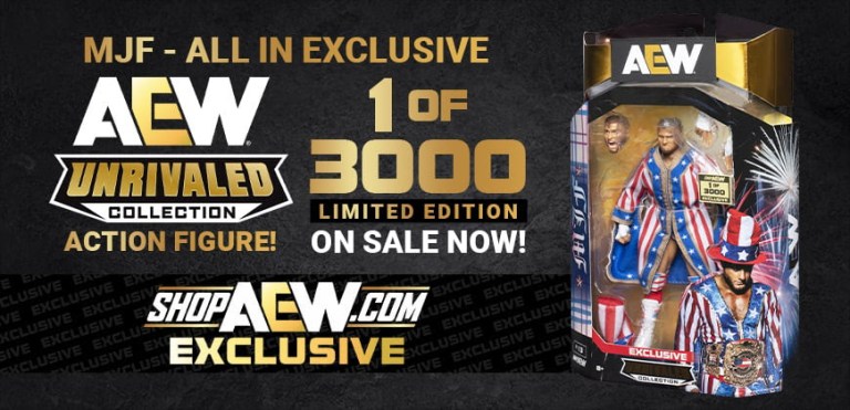 Available Now: MJF AEW All In 1 of 3,000 Exclusive – Wrestling Figure News