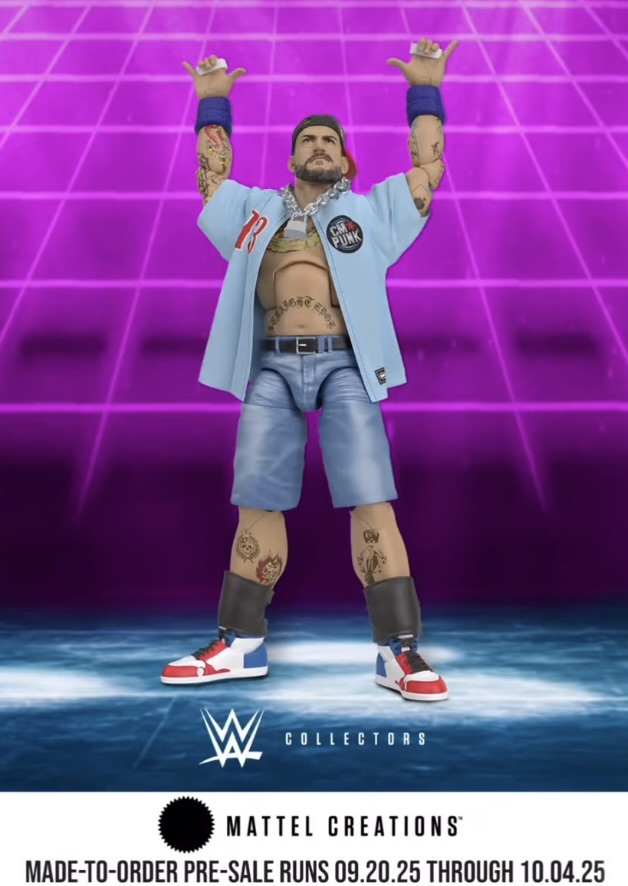 Last Call: CM Punk Life WWE Elite on Mattel Creations – Wrestling ...