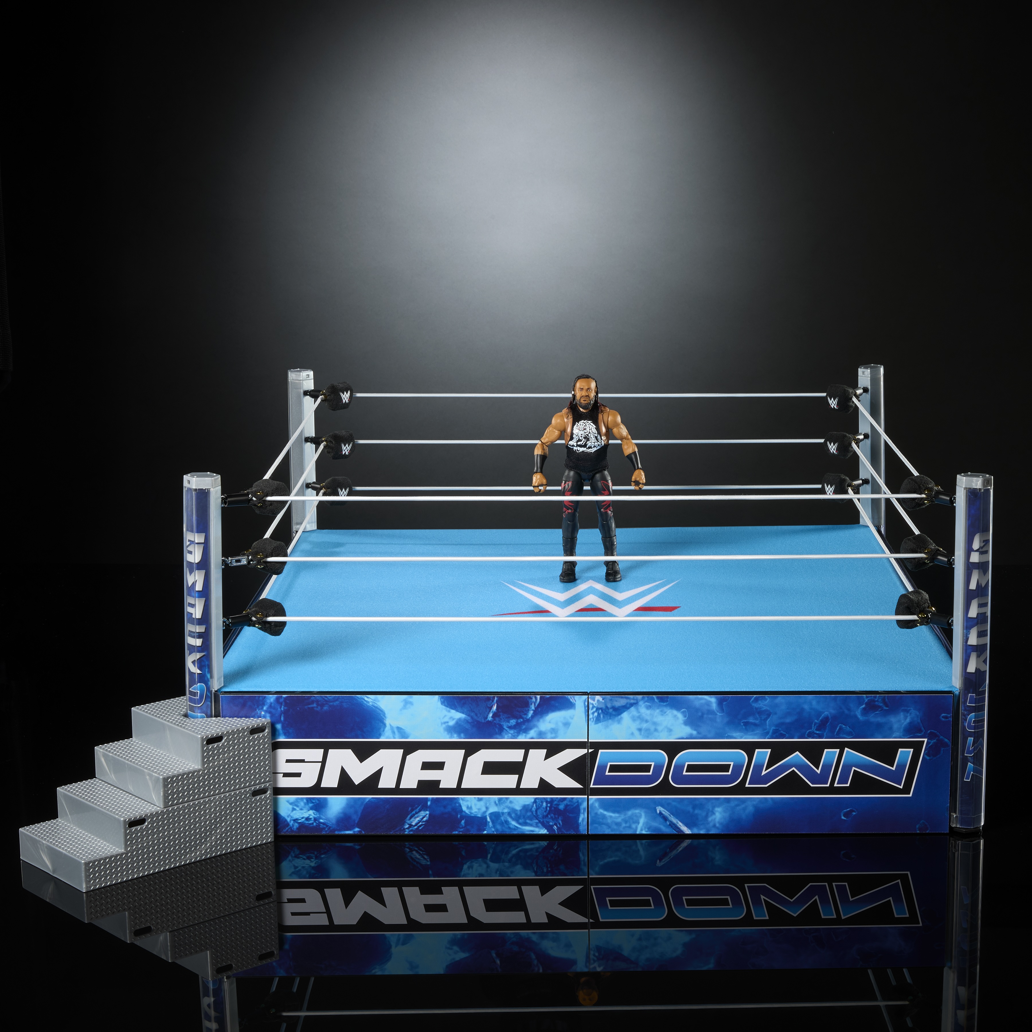 Jacob Fatu & WWE Ultimate SmackDown Ring on Mattel Creations ...