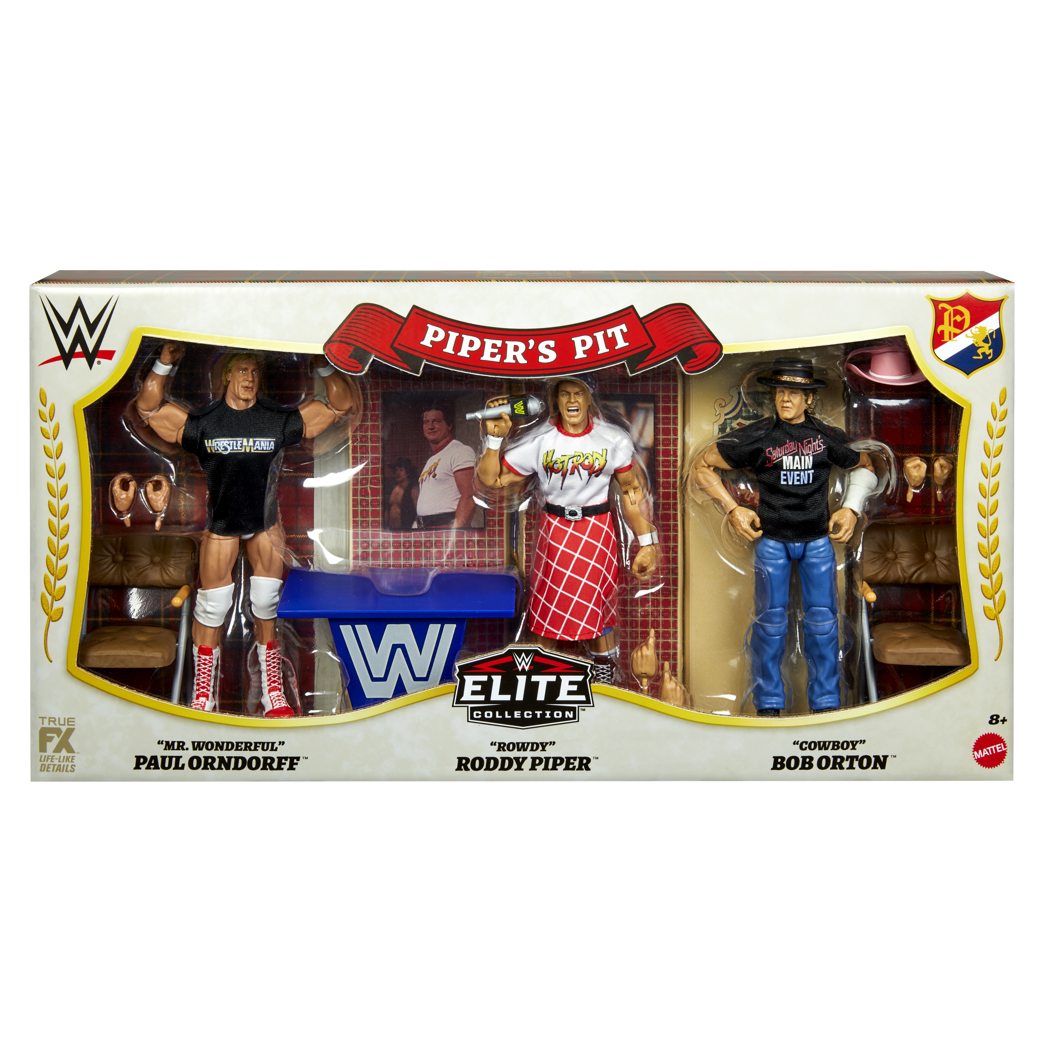 Photos: Piper’s Pit Elite 3-pack w/ ‘Rowdy’ Roddy Piper, Mr Wonderful ...