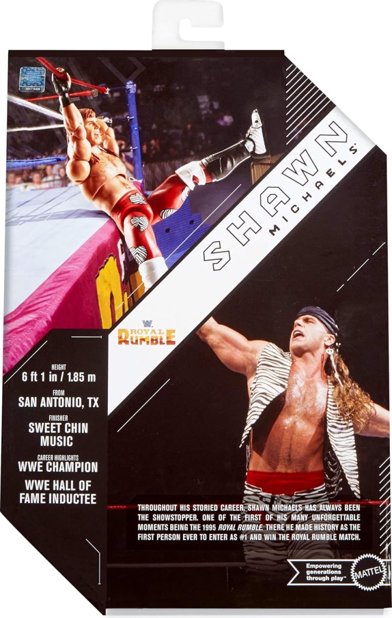 Shawn Michaels Royal Rumble 1995 Ultimate Available on Mattel Creations ...