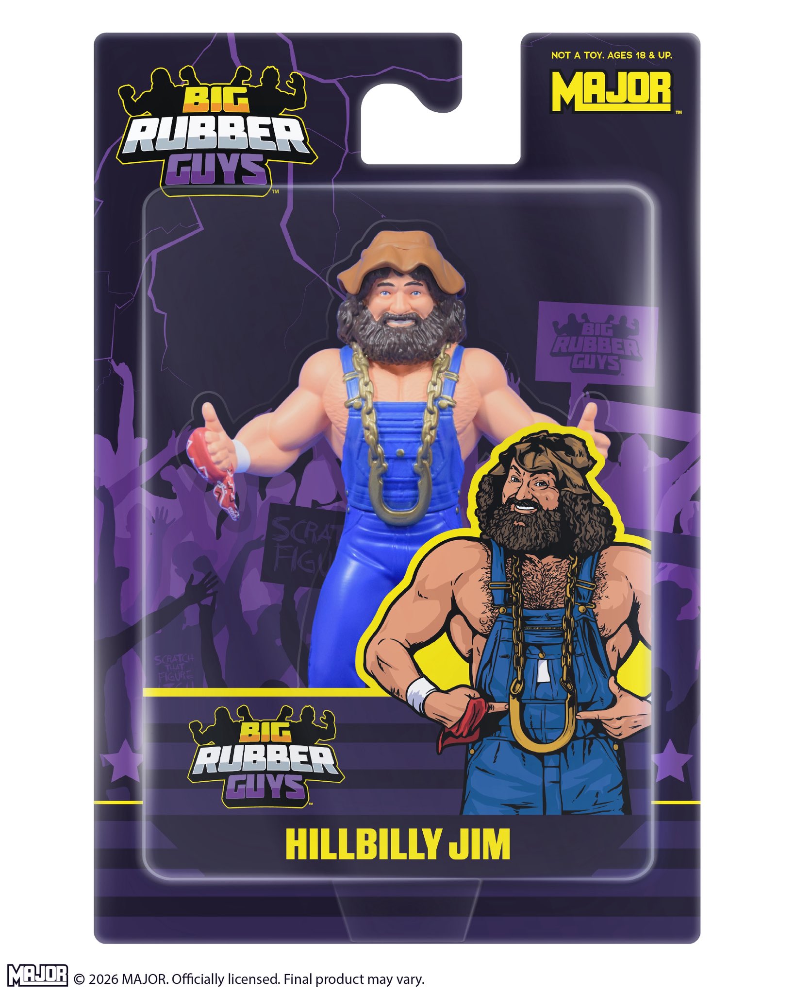 King Haku Big Rubber Guy In Stock; Hillbilly Jim & Tito Santana Pre ...