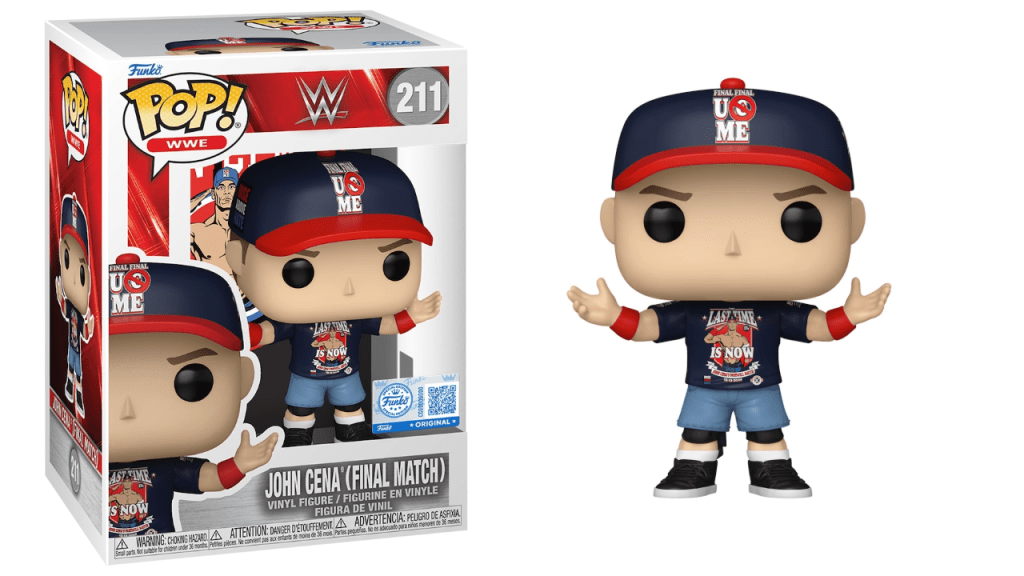 John Cena Final Match Funko Pop Pre-Order Live & Thank You Merch ...