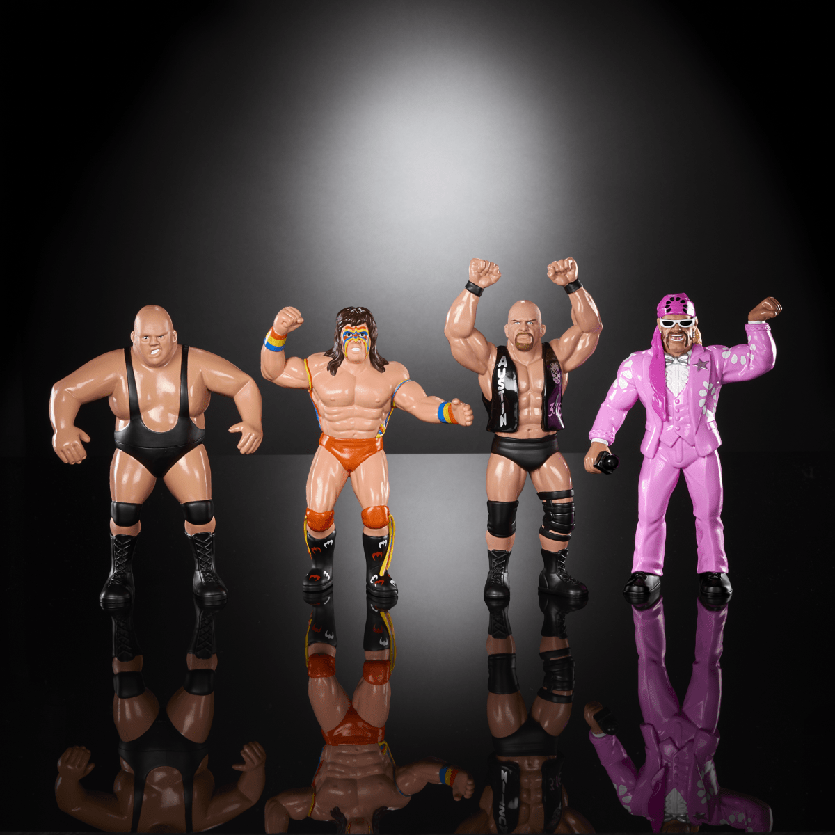 Ultimate Warrior, Stone Cold Steve Austin, Jesse The Body Ventura ...